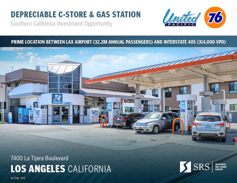 Los Angeles, CA - 76 Gas Station | Retail investment sale in Los ...