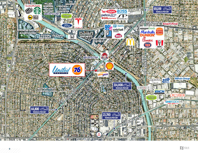 Los Angeles, CA - 76 Gas Station | Retail investment sale in Los ...