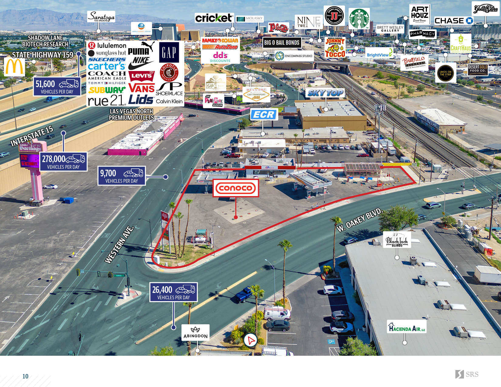 Las Vegas, NV - Conoco (W Oakey) | Retail investment sale in Las Vegas ...