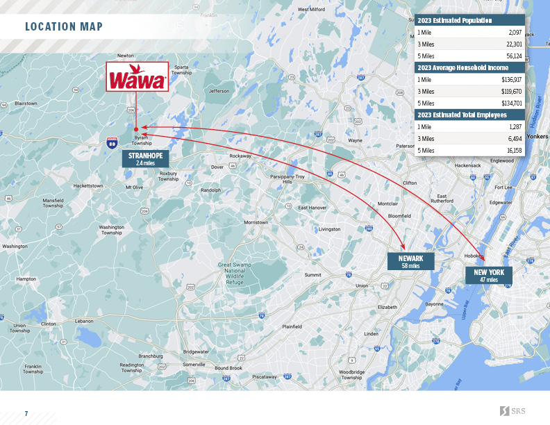 Byram, NJ - Wawa | Retail investment sale in Byram, New Jersey - SRS